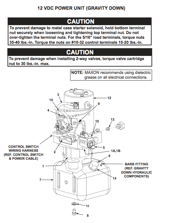 Maxon Liftgate Hydraulic Pumps – LiftGateMe